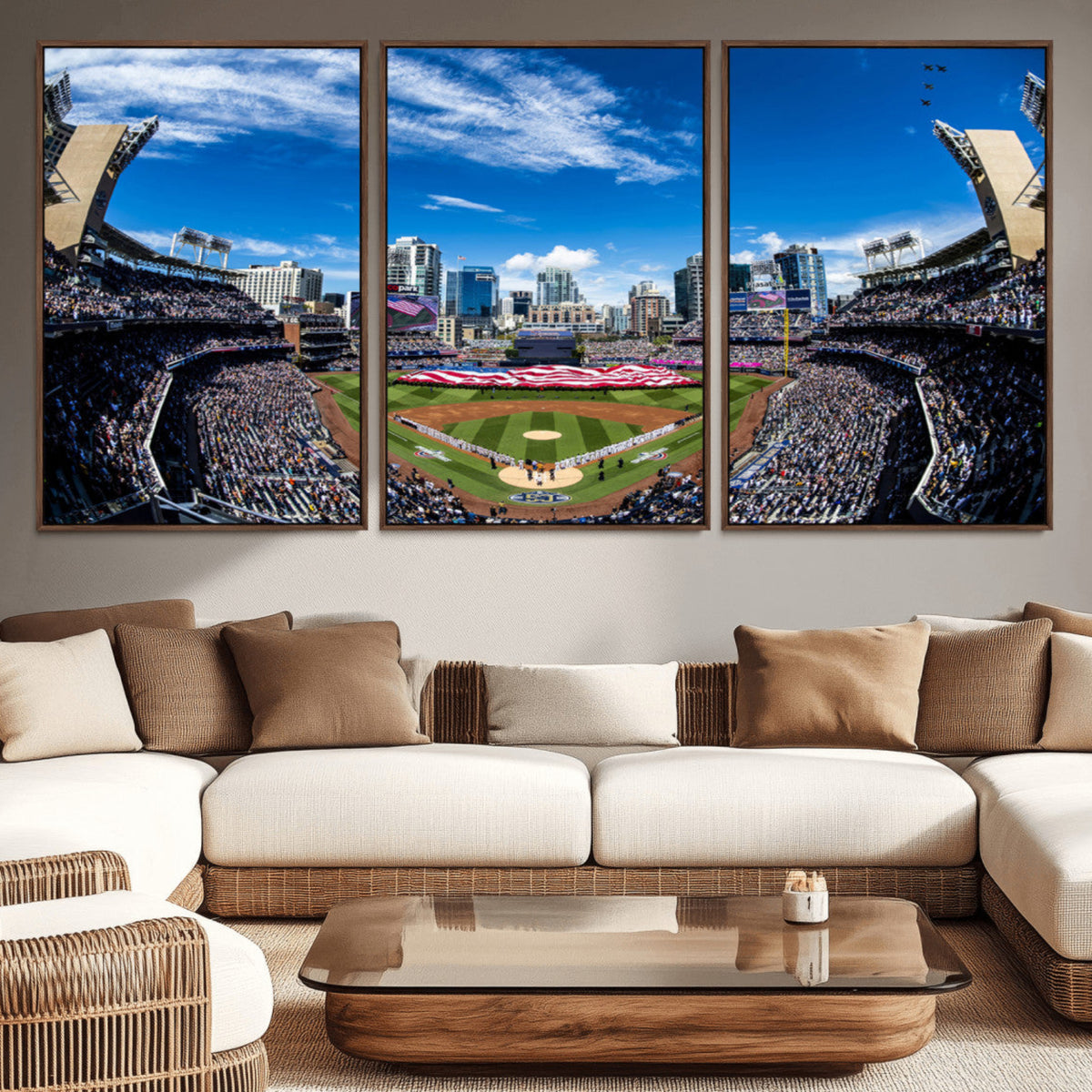 San Diego Padres Baseball Team Print - Petco Park Stadium Wall Art ...